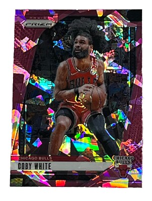 2024-25 Panini Prizm Pink Ice Basketball Card #70 Coby White, Chicago ...