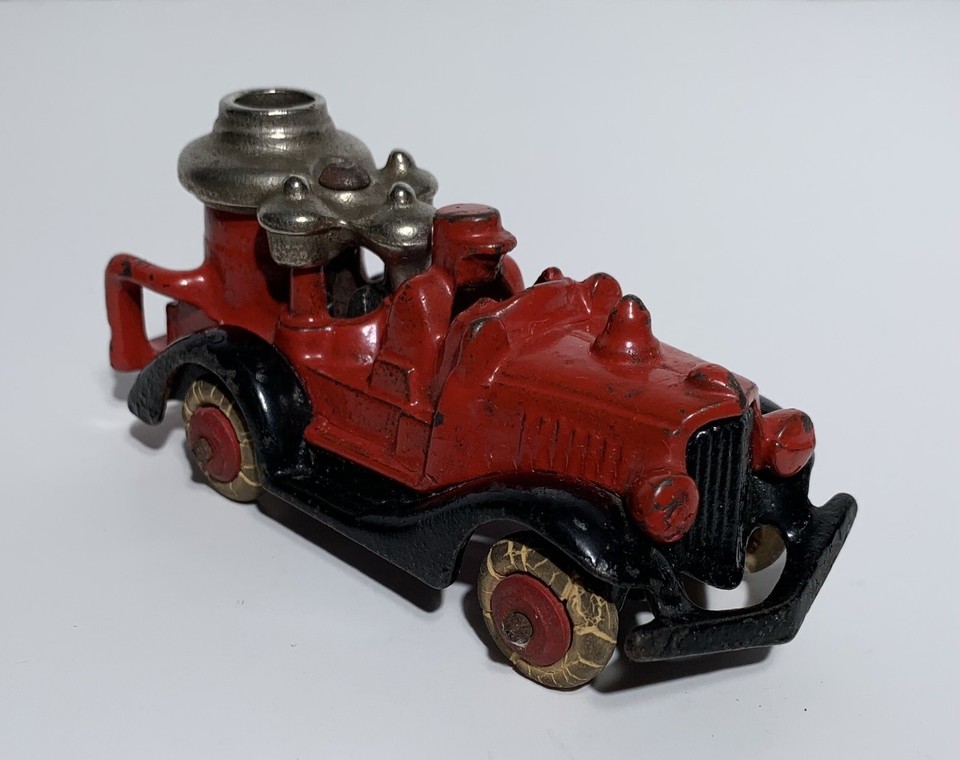 7 Vintage BARCLAY HUBLEY TOOTSIETOY SLUSH CAST IRON TOY CARS TRUCKS | eBay