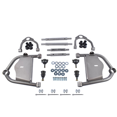 NARROWED BAGGED UPPER & LOWER CONTROL ARMS SET OF 4 FOR CHEVROLET C10 ...