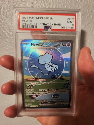 Mew Ex 232/091 Pokemon TCG 2024 Paldean Fates SIR PSA 9 MINT | eBay