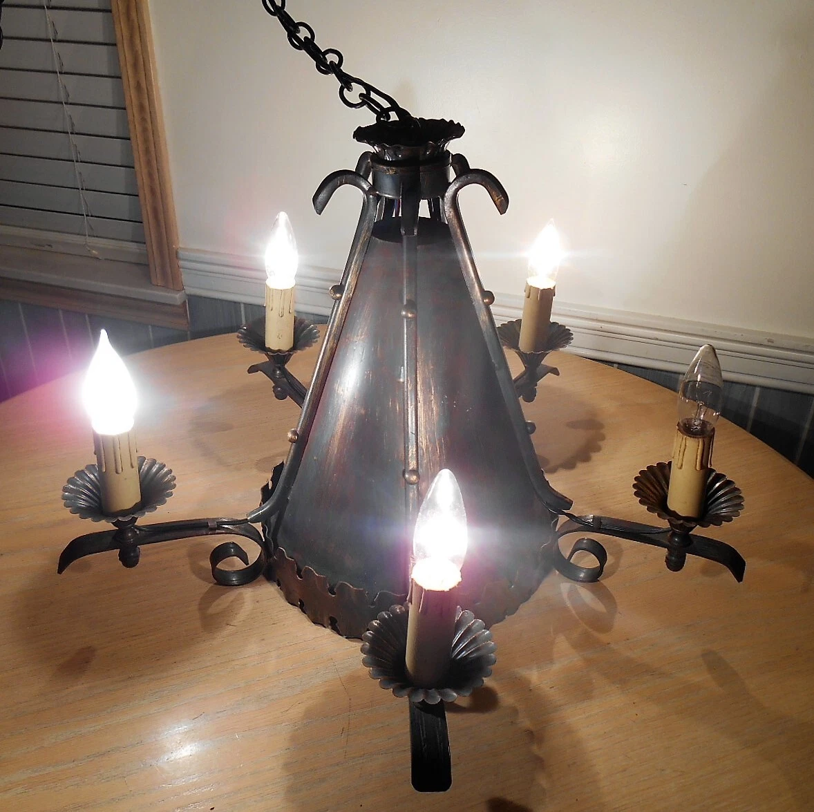 Medieval Candle Chandelier