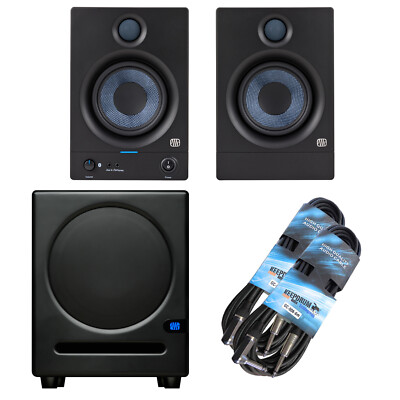 Presonus Eris 5BT Boxen 2nd Gen mit Eris Sub 8 BT Subwoofer und ...