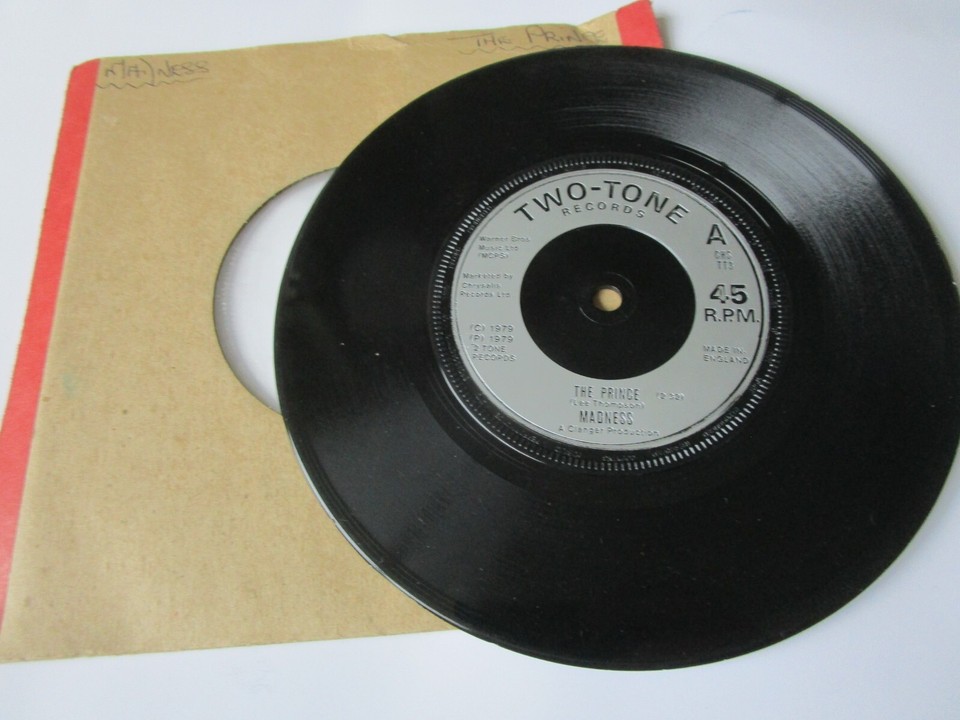 Madness The Prince Two-Tone Records CHS TT3 Silver Injn Vinyl 7inch ...