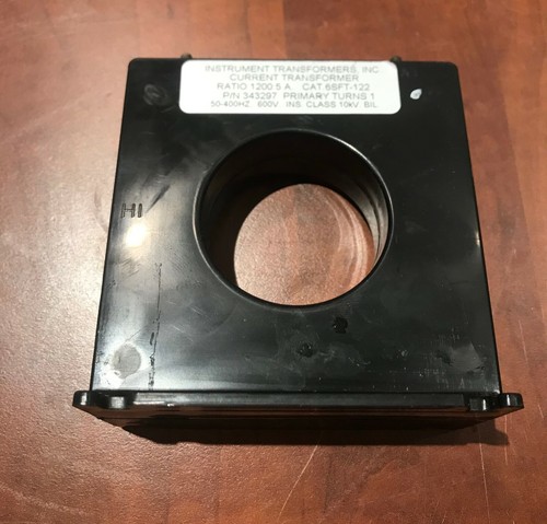 1,200:5 Current Transformer CT 50-400Hz 600V | Instrument Transformers ...