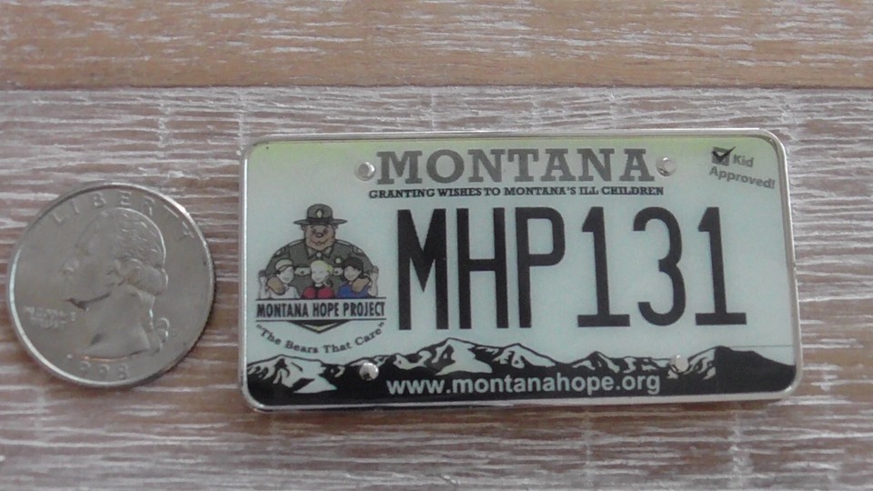 Montana Highway Patrol Car License Plate Challenge Coin #A382 | eBay
