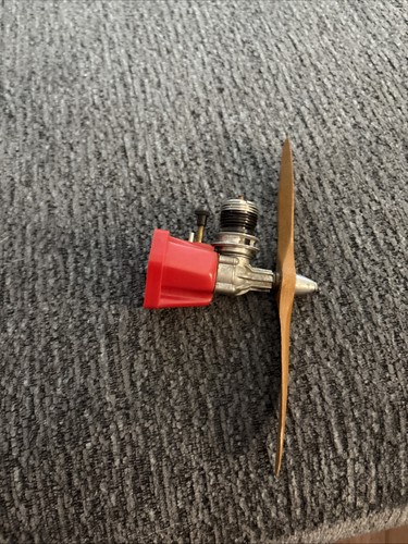 Vintage Cox .049 Baby Bee Model Airplane Engine With Exhaust And ...