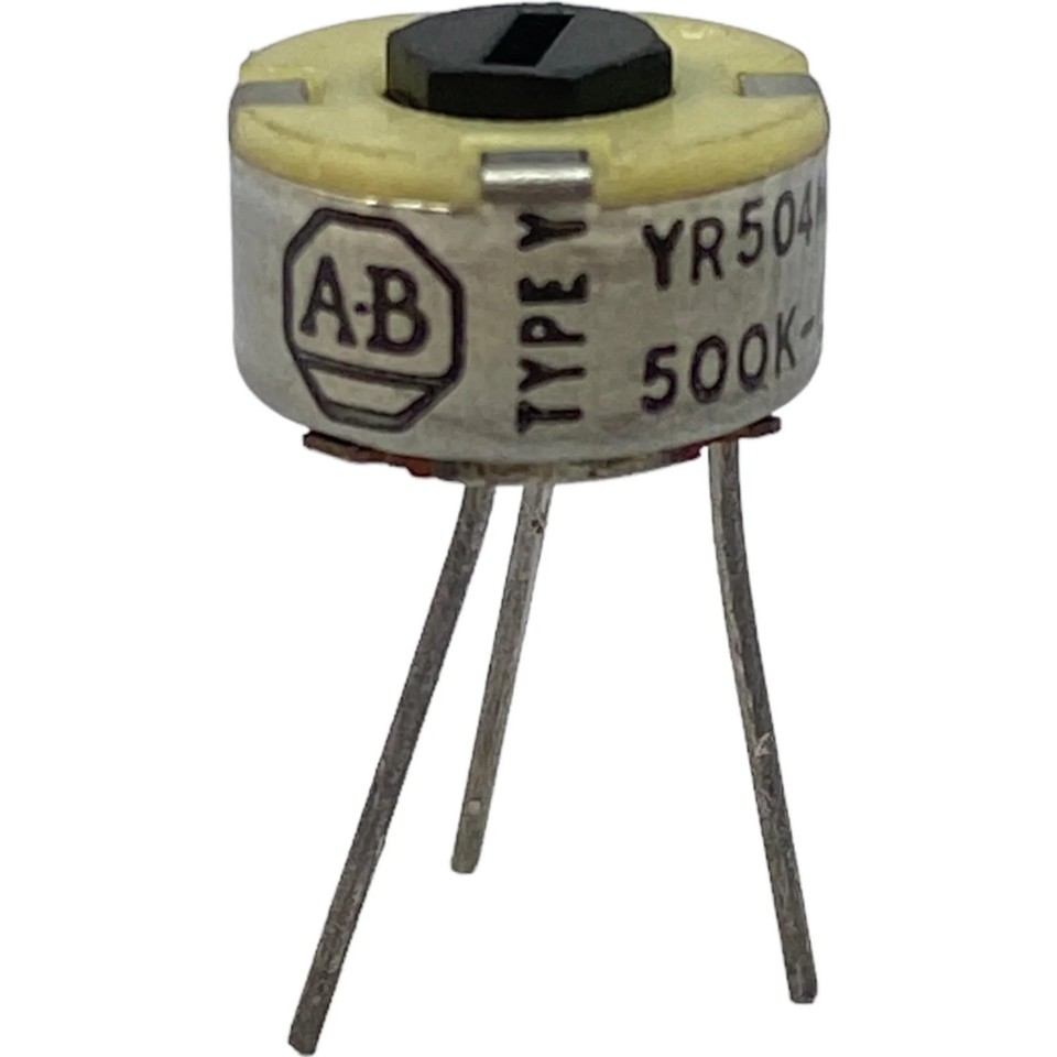 500Kohm 500K Trimmer Potentiometer Type Y YR504 Allen Bradley | eBay