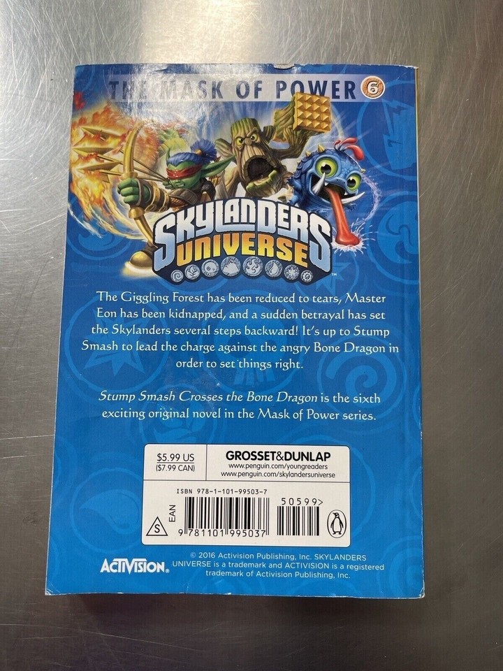 Skylanders Universe Mask of Power Stump Smash Crosses the Bone Dragon ...