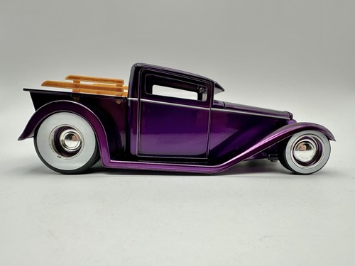 1/24th Jada 20th D-rods 1932 Ford Pickup Hot Rod In Candy Purple ...