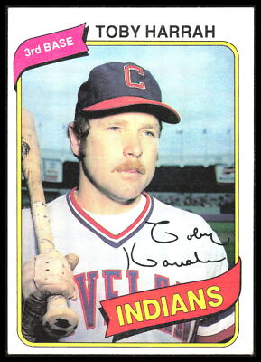 1980 Topps Toby Harrah #636 Cleveland Indians | eBay