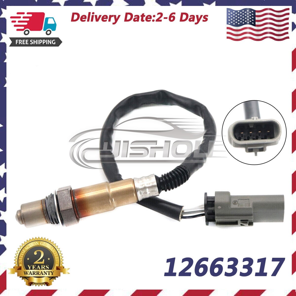 New Oxygen Sensor 12663317 For Buick Chevrolet Cruze Malibu Volt GMC ...