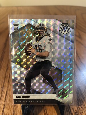 2021 Mosaic Football Ian Book Silver Mosaic Rookie Prizm #327 | eBay