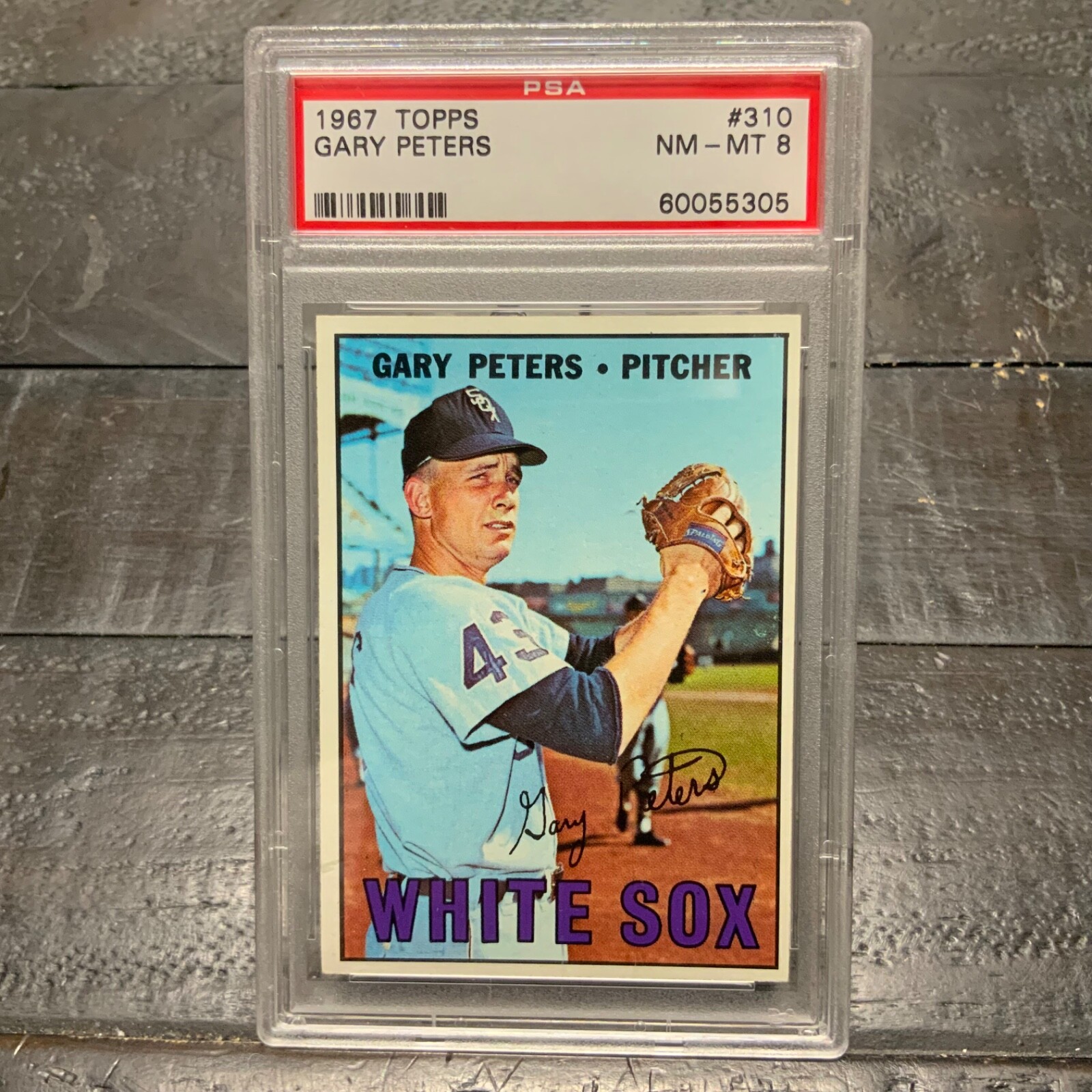 1967 Topps Gary Peters #310 *White Sox* PSA 8 NM-MT | eBay
