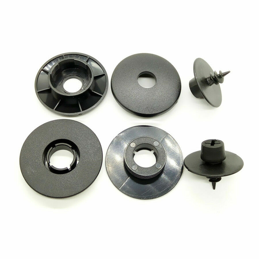 10Pcs Black Plastic Fixing Retainers Clips Fasteners for Car Carpet ...