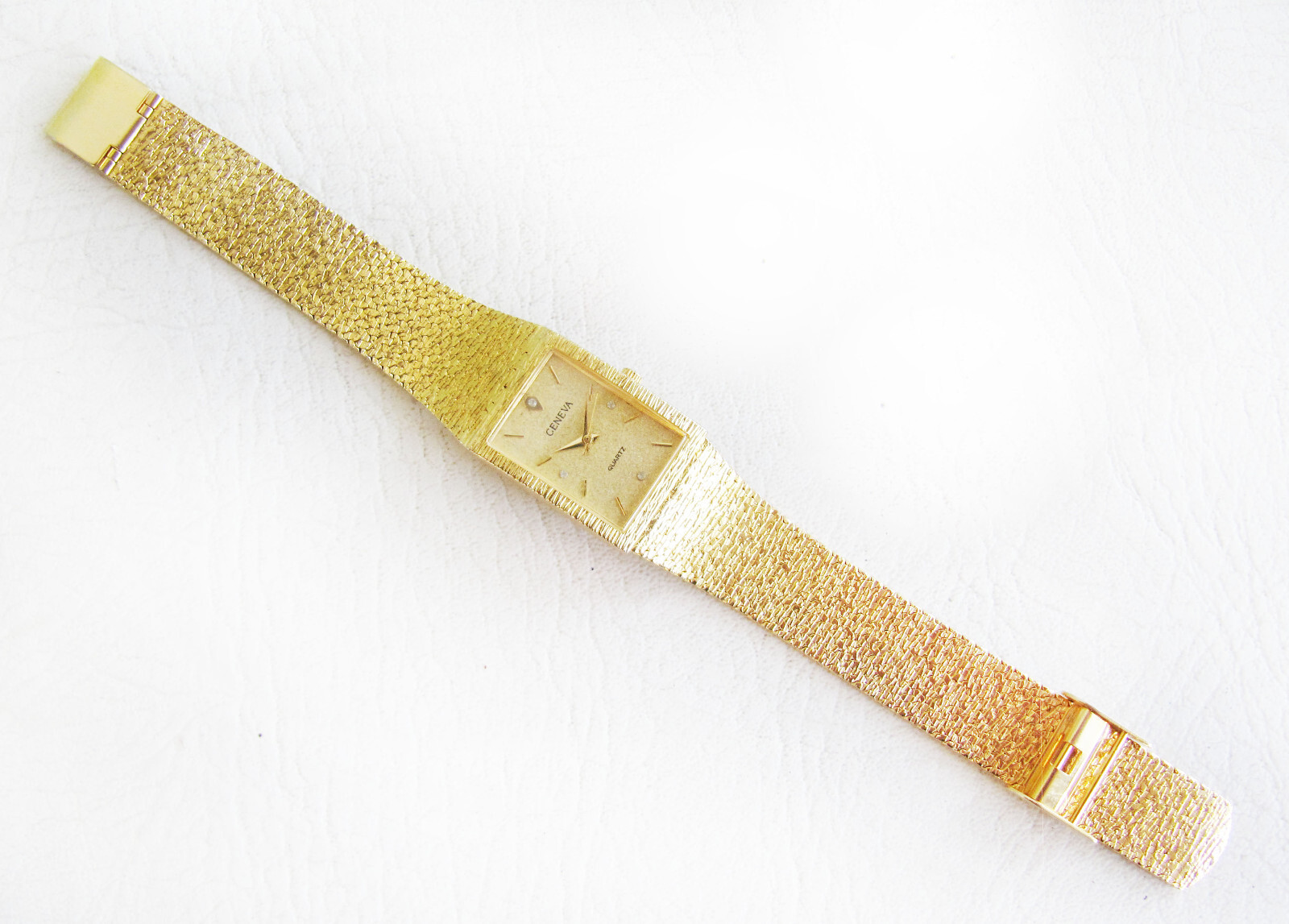 Excellent Vintage Geneva 18K GE3676 Dress Watch | eBay