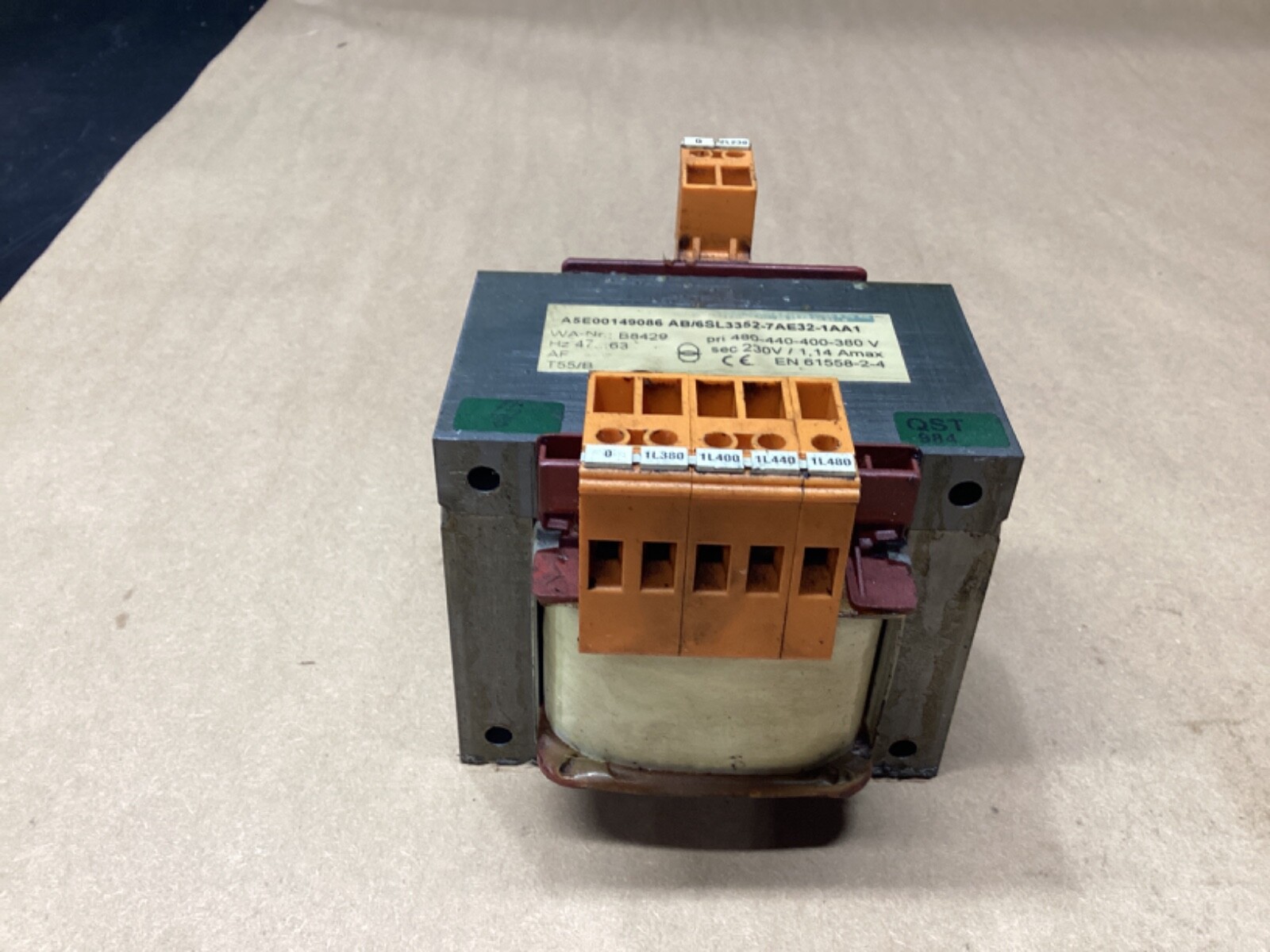 A5E00149086 Tramag Transformer 480-440-400-380V #105A99PR2 | eBay