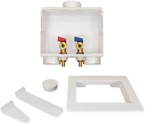 1/2 Inch PEX Connection X 3/4 Inch MHT Washing Machine Outlet Box 60245 ...