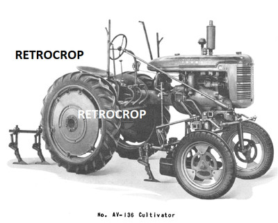 Tractor Parts - 1947 Farmall Av High Crop Tractor