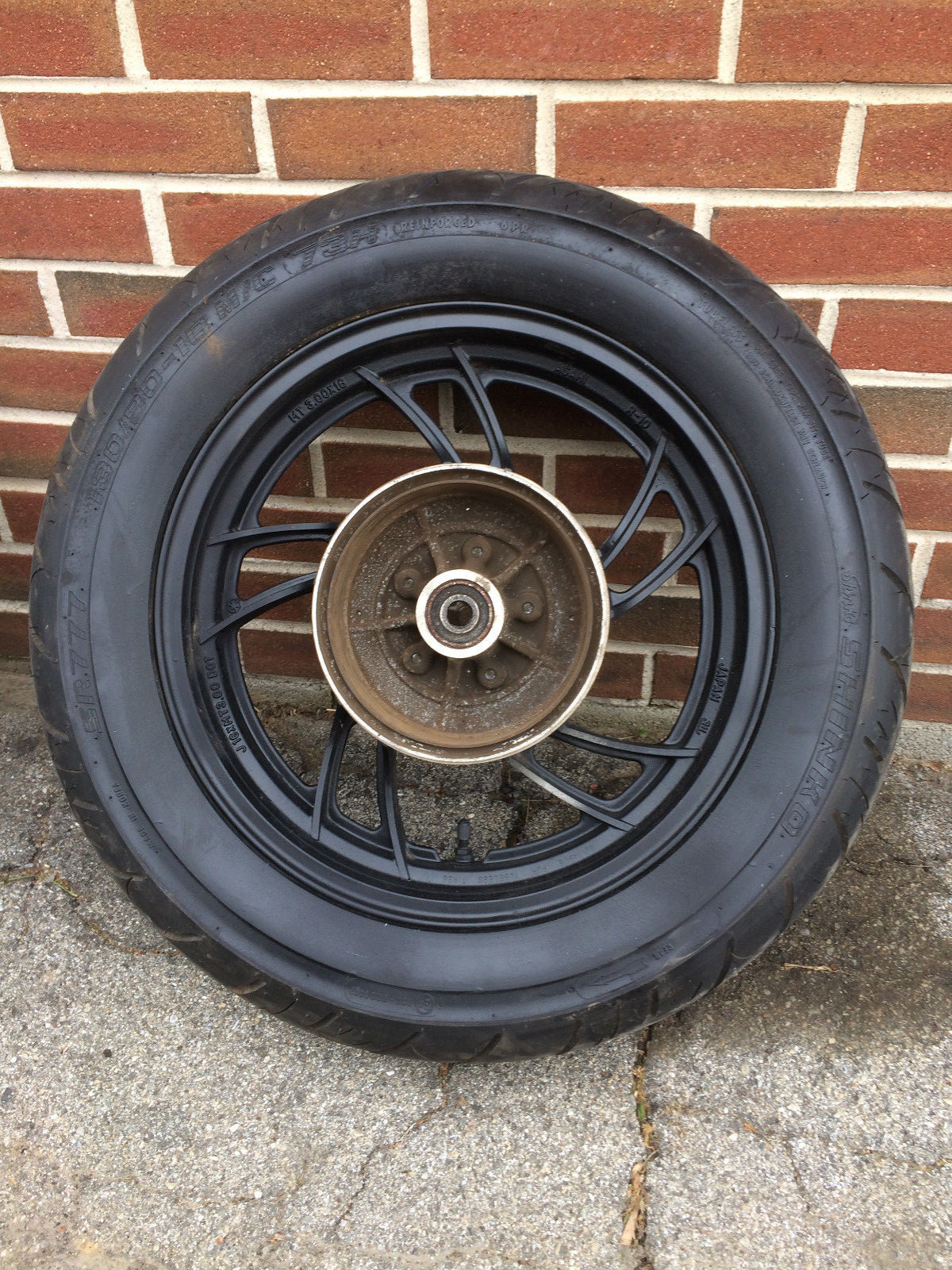 1982 Yamaha Virago 750 OEM 3.00x16 Rear Wheel Motorcycle Tire
