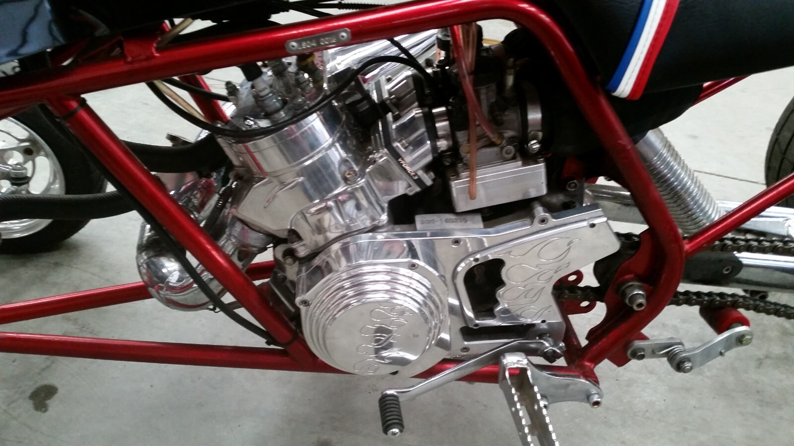 DRAG RACING BANSHEE YFZ QUAD CHEETAH CUB 421CC LONESTAR CHASSIS OPEN TO ...