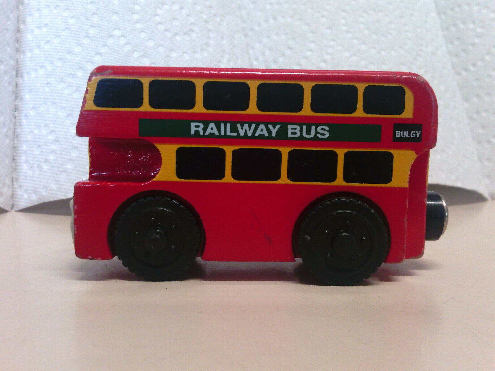 Thomas and Friends Wooden Railway Bulgy Bus 2003 | eBay