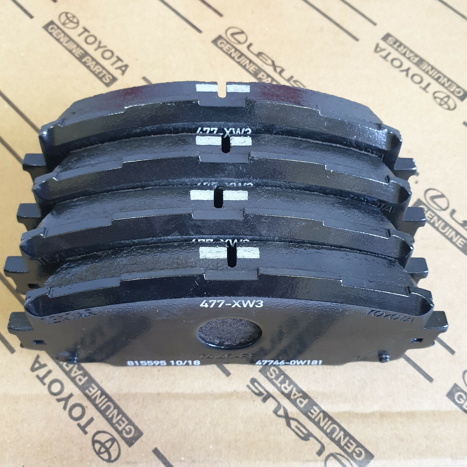 Toyota Prius Front Brake Pads Genuine Oem 04465-0W141 2009 - 2015 Prius ...