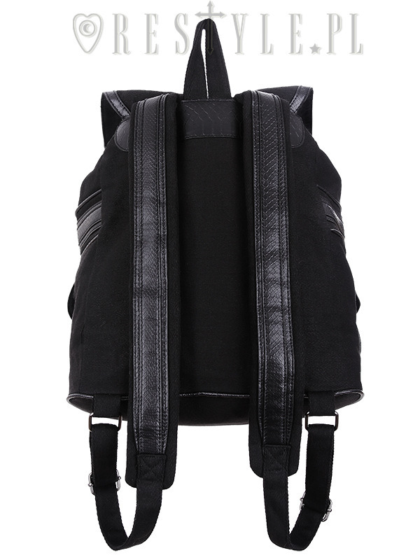 Restyle Dragon Goth Punk Rocker Emo 90s D-rings Womens Backpack Handbag ...