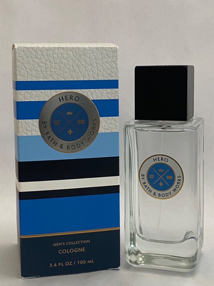 1 BATH & BODY WORKS MEN’S COLLECTION HERO COLOGNE 3.4 FL OZ/ 100mL NEW ...