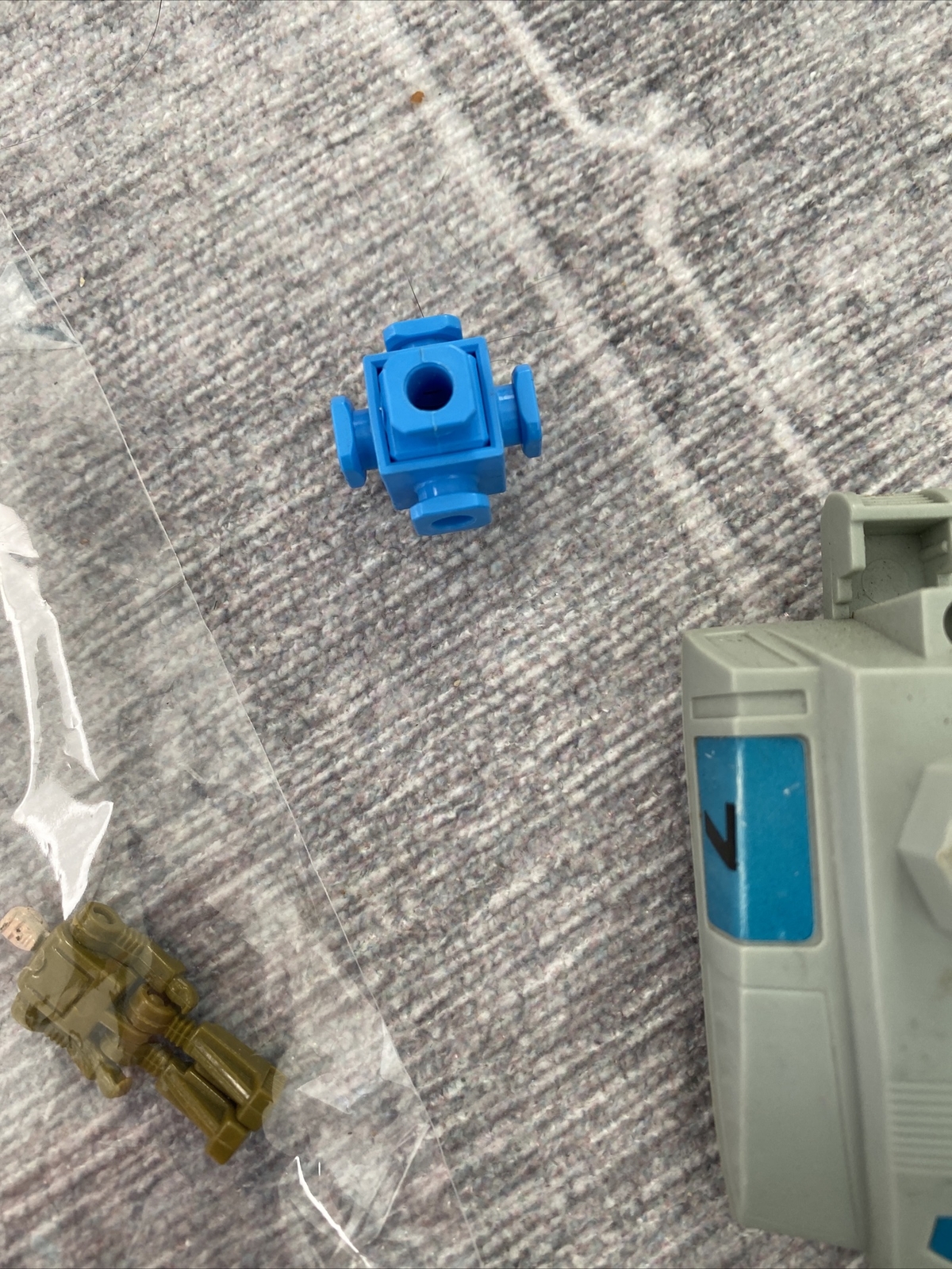 Capsela Spacelink Vintage 1988 Olive Green Pilot Action Figure With ...