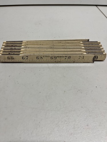 Vintage Folding Ruler 6" Feet | eBay