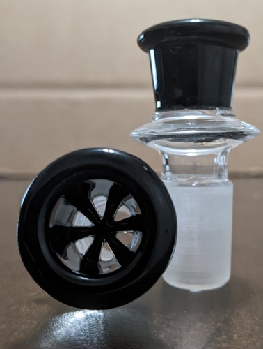 18mm Glass SNOWFLAKE SCREEN Slide BOWL Male for Water Pipe Bong (1 ...