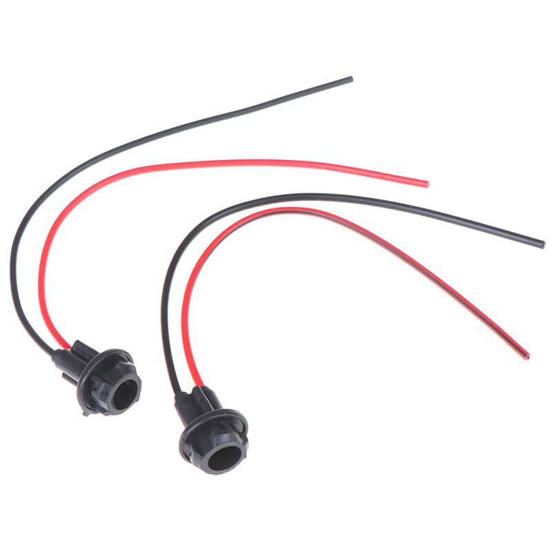 2pcs Light Bulb Socket T10 W5W Soft Rubber Light Bulb Socket Lamp ...