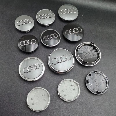 4pcs Audi Wheel Centre Caps 60mm 61mm 68mm 69mm 77mm for A1 A2 A3 A4 A5 ...
