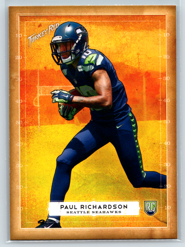 Paul Richardson 2014 Topps Turkey Red RC #39 Seattle Seahawks | eBay