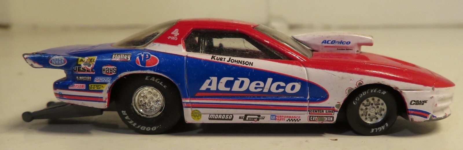 KURT JOHNSON AC DELCO 1/64 NHRA RACING CHAMPIONS PONTIAC PRO STOCK DIE ...