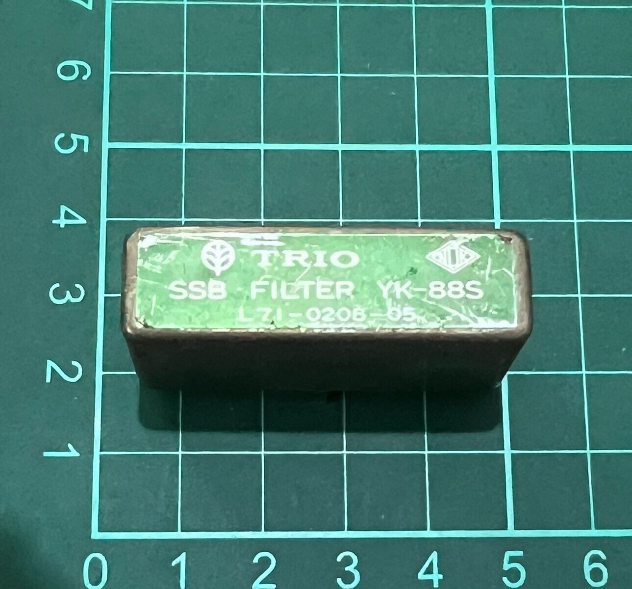 KENWOOD / TRIO YK-88S SSB CRYSTAL FILTER , CF : 8830 kHz, BW : 2.4 kHz ...