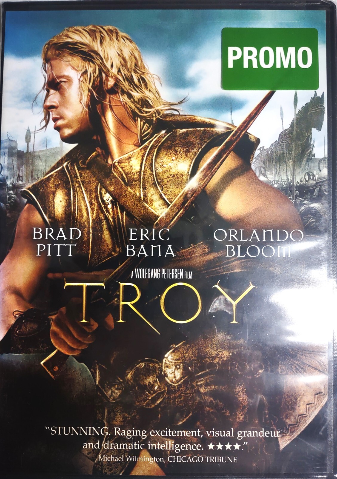 Troy DVD (Brad Pitt, Eric Bana, Orlando Bloom) Promo Disc - NEW ...