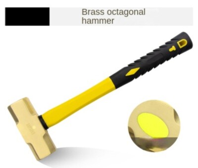 Professional Oval Brass Octagonal Hammer Small Copper Hammer 1pcs | eBay