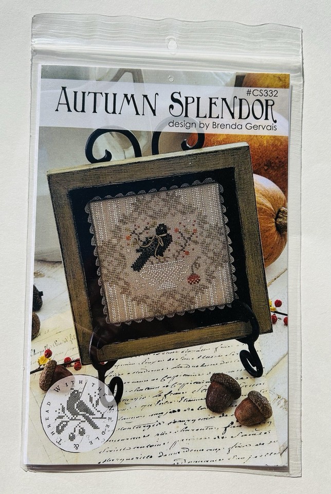 New With Thy Needle & Thread AUTUMN SPLENDOR Cross Stitch Pattern Chart ...