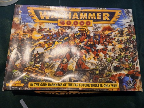 Warhammer 40k 2nd Edition Box Game starter set complete (bar cardboard ...