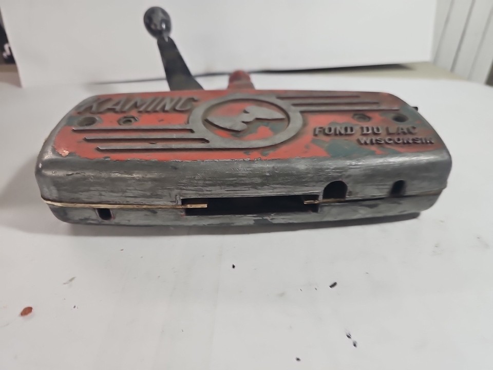 Vintage Kaninc Side Mount Boat Control Box Outboard Boat Motor | eBay