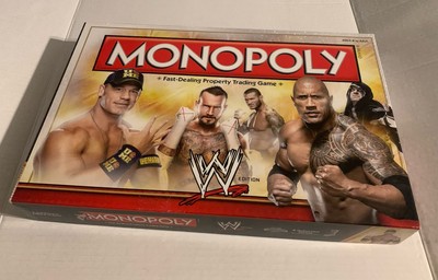 2014 Hasbro Monopoly WWE Wrestling Collector's Edition 100% COMPLETE | eBay
