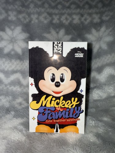 USA Authentic POPMART Mickey Family Cute Together Keychain Series New ...