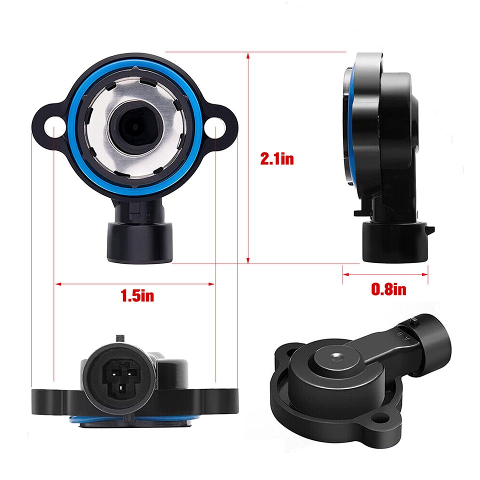 Throttle Position Sensor & Idle Air Control Valve Set Fits For LS Chevy ...