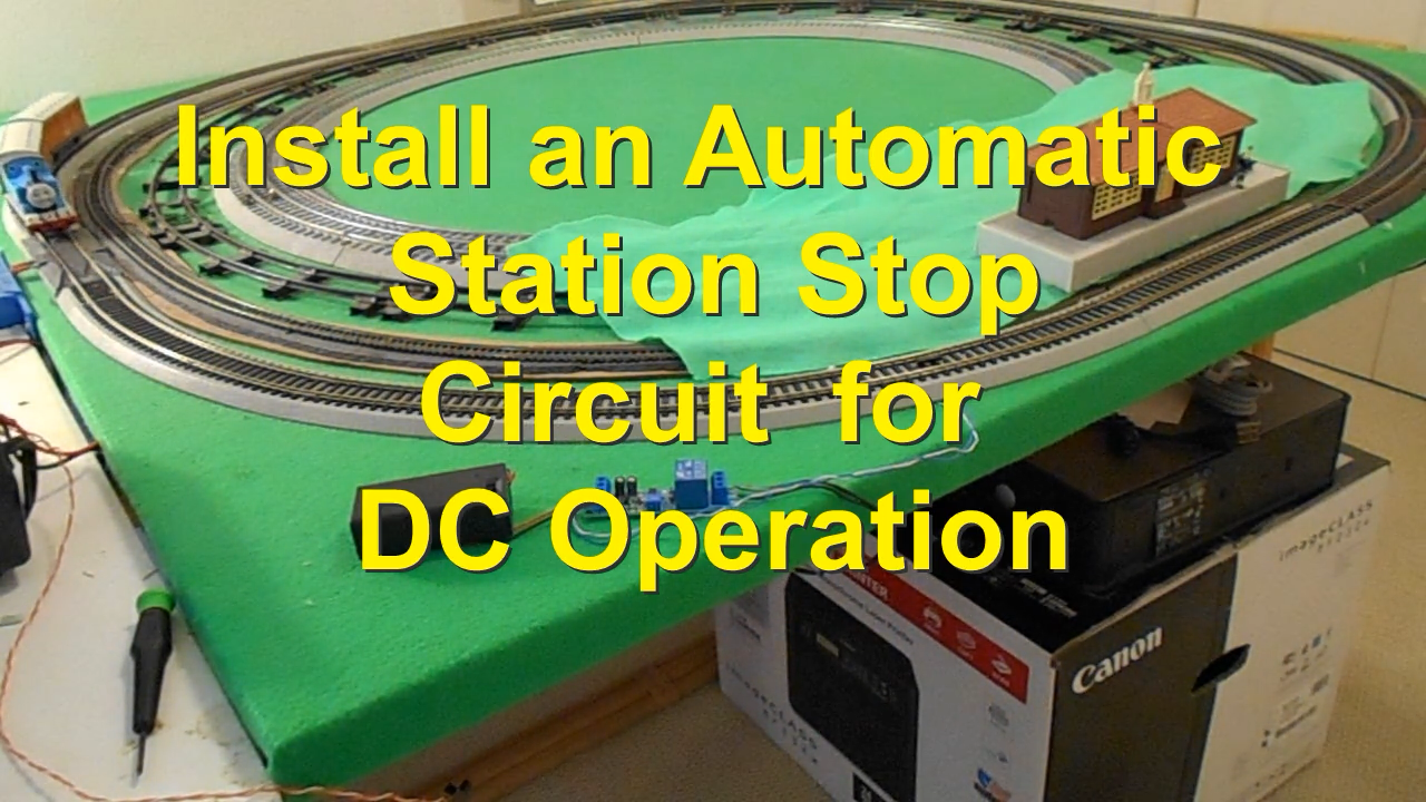 Automatic STOP & GO Circuit Module unit Kit for HO Scale Train Station ...