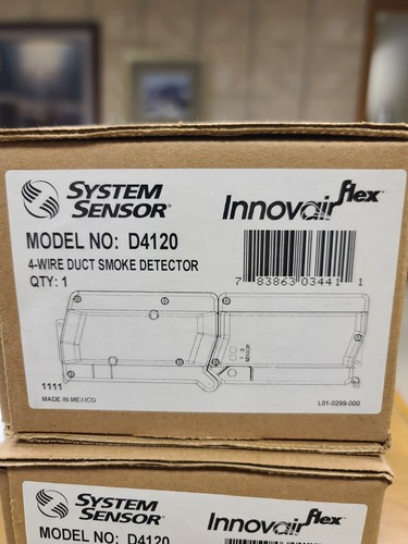 SYSTEM SENSOR D4120 4 Wire Photoelectric Duct Smoke Detector | eBay