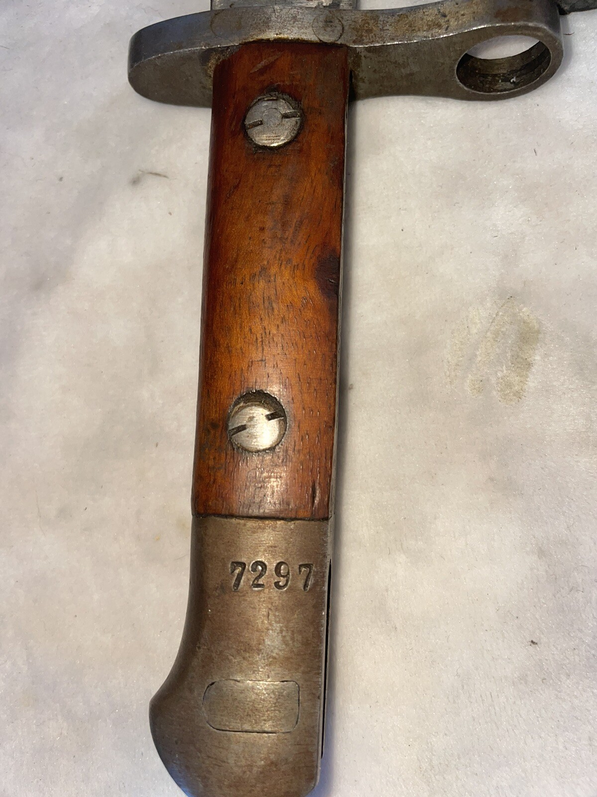 1890`S TURKISH SWORD BAYONET OTTOMAN MAUSER w SCABBARD DAGGER M1890 WW1 ...