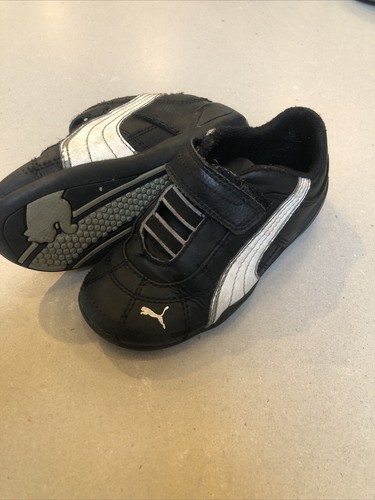 puma size 9 kids shoes boys Black | eBay