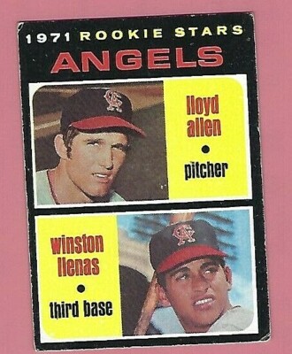 1971 TOPPS ANGELS ROOKIE STARS BASEBALL CARD #152 | eBay