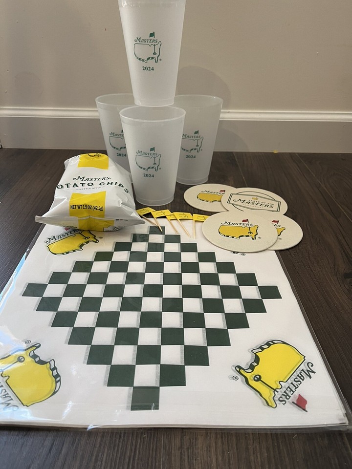 NEW 2024 Official Masters Golf Tournament Plastic Drink Cup | REGULAR ...